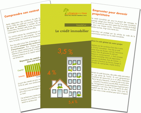 Crédit immobilier : un guide pédagogique de La Finance Pour Tous - La ...